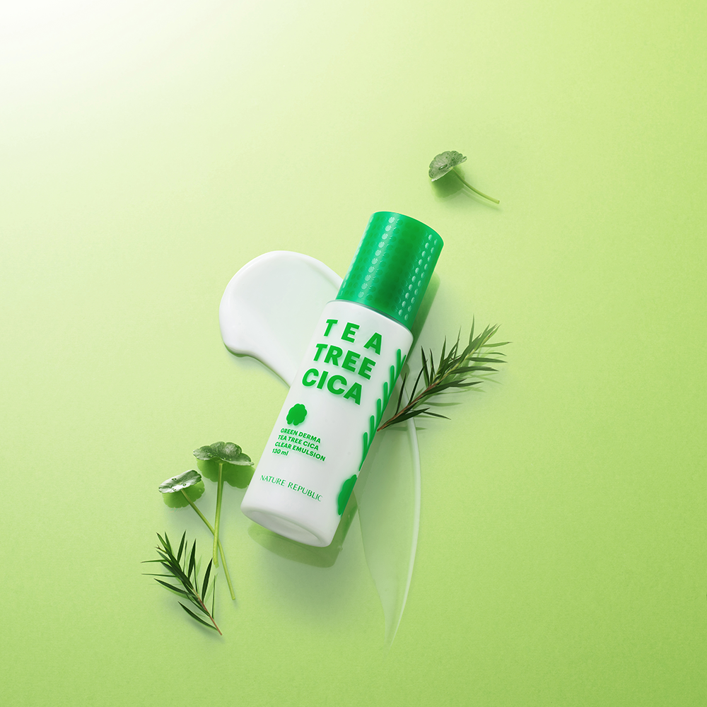 Green Derma Tea Tree Cica Clear Emulsion – Nature Republic USA